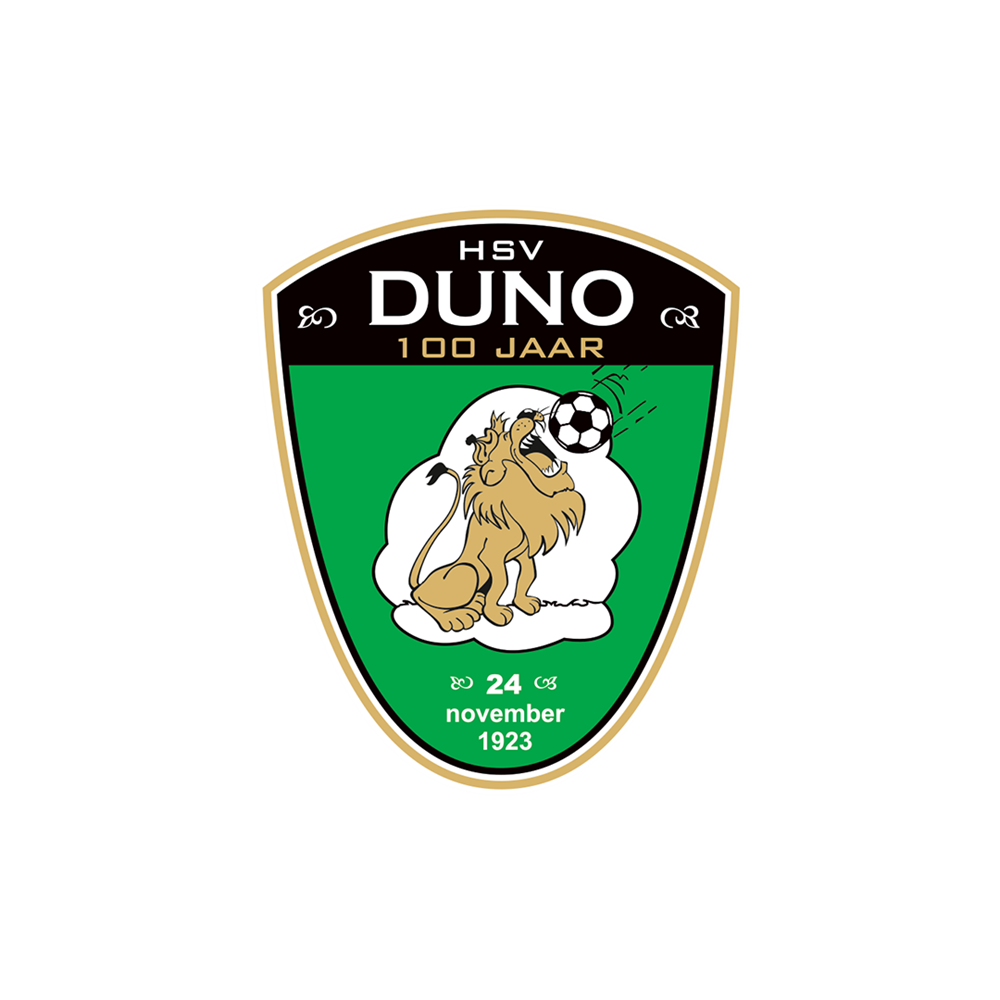 DUNO logo's social media kanalen veranderen richting het 100-jarig bestaan - HSV DUNO